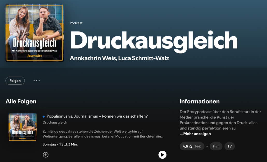 Populismus vs. Journalismus – können wir das schaffen? (Druckausgleich) - VOCER Institut für ...